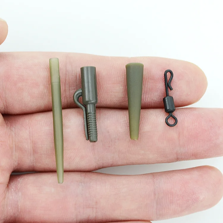 Carp Fishing Rig Kit - Safety Lead Clips & Helicopter Rig