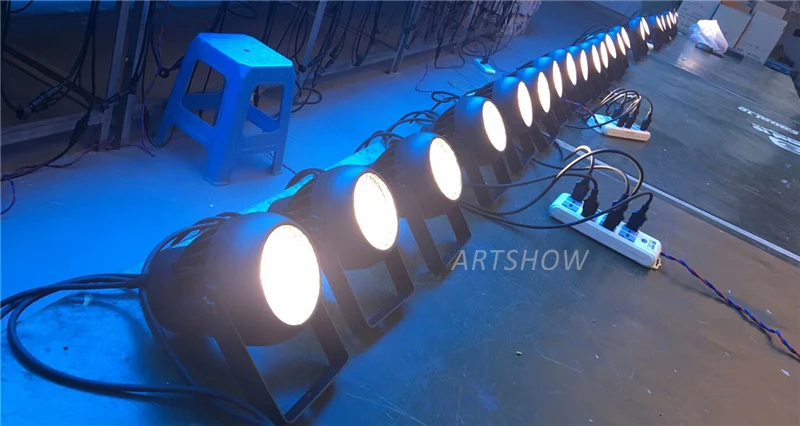 200w IP65 Cob Led Par 64 Can Waterproof Led Par Rgbw Studio Wash Led ...