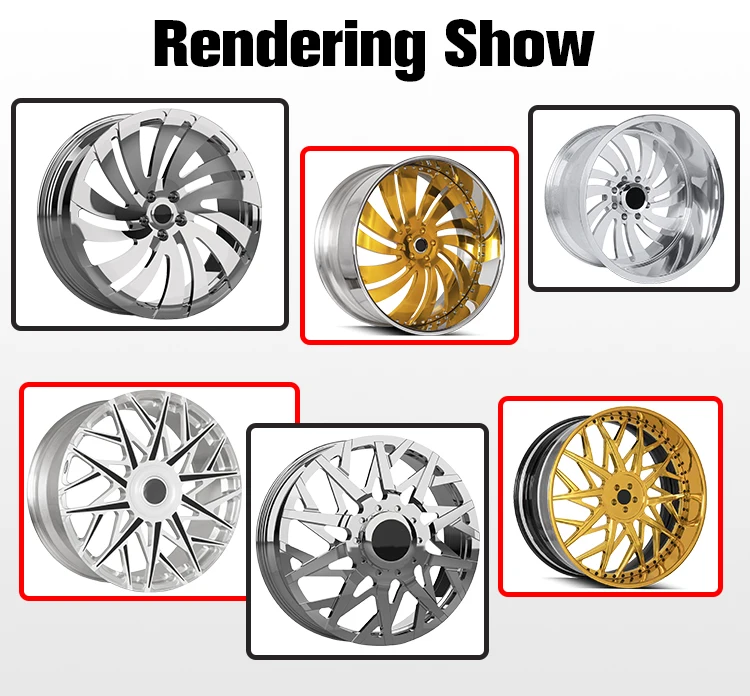 Concave Chrome Wheels - Durable & Stylish Forged Rims