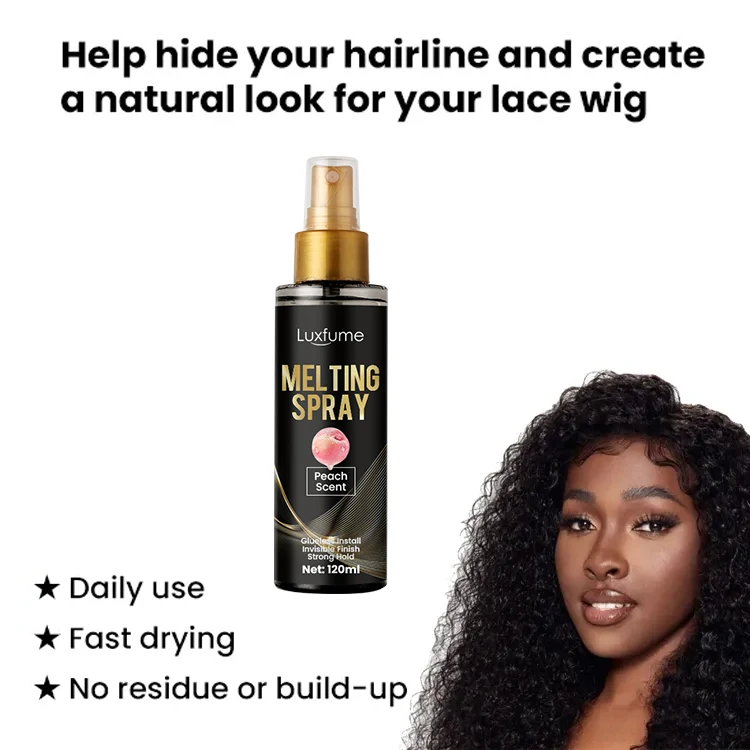 Luxfume Lace Glue Spray Wholesale Lace Front Melt Glue Strong Hold Lace ...