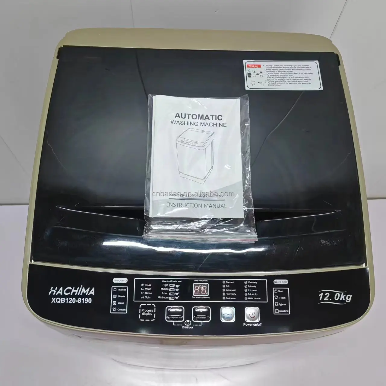 12KG Top Load Fully Automatic Laundry Machine with Dryer