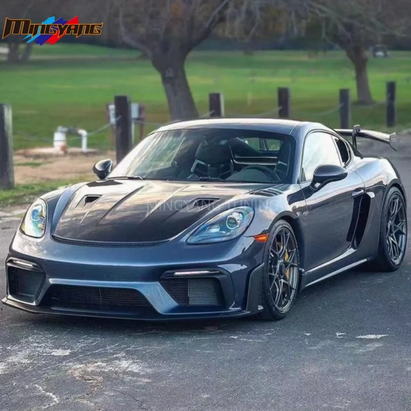 Carbon Fiber Accessories 718 982 Upgrade to GT4RS Facelift Car Bumpers ...
