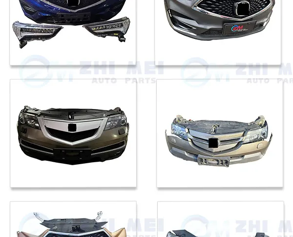 For Acura With CDX RDX MDX TLX RDX ZDX Front Car Bumper Assembly Exterior Accessories Front and ...