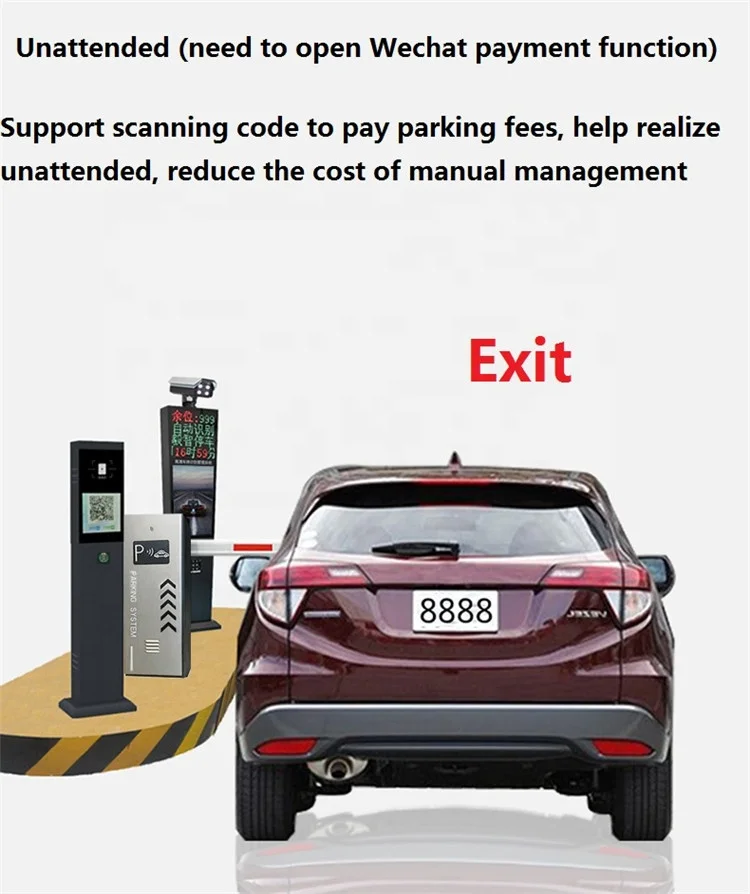 Automatic Security Parking Access Control Boom Gate Barrier