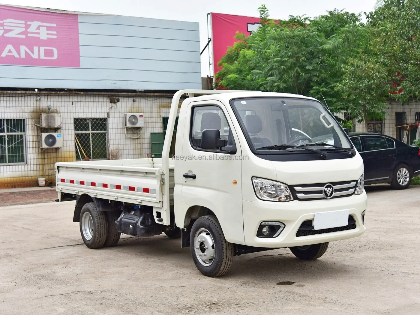 KEEYAK 2024 Foton TM3 LHD RHD 1.5ton Mini Cargo Fence Truck Gasoline ...