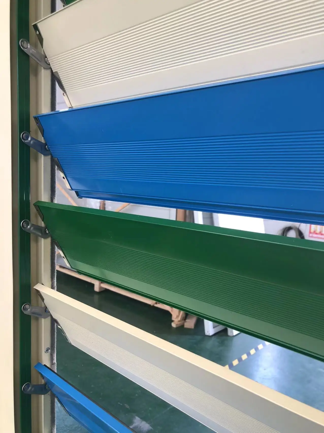 Ventilation Manual Louver Automatic Remote Control Louver Double-layer ...