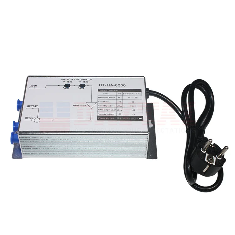 860Mhz CATV Bidirectional Cable Transmission Network House Amplifier ...