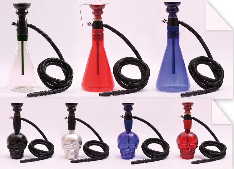 Hand Blown Glass Beaker E Shisha Hookah - Durable & Customizable
