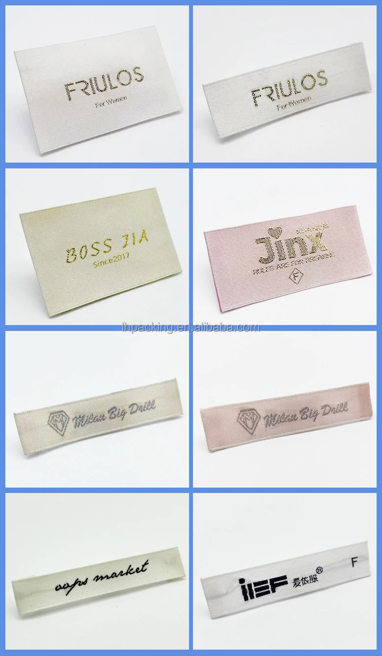 Customizable Woven Labels - Elevate Your Clothing Line