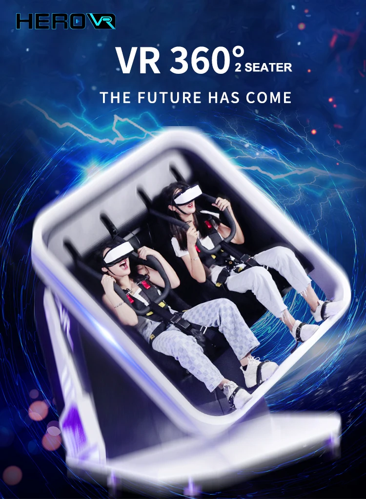 Herovr Vr Rides Flight Simulator Cockpit Aircraft 9d Vr Roller Coaster ...