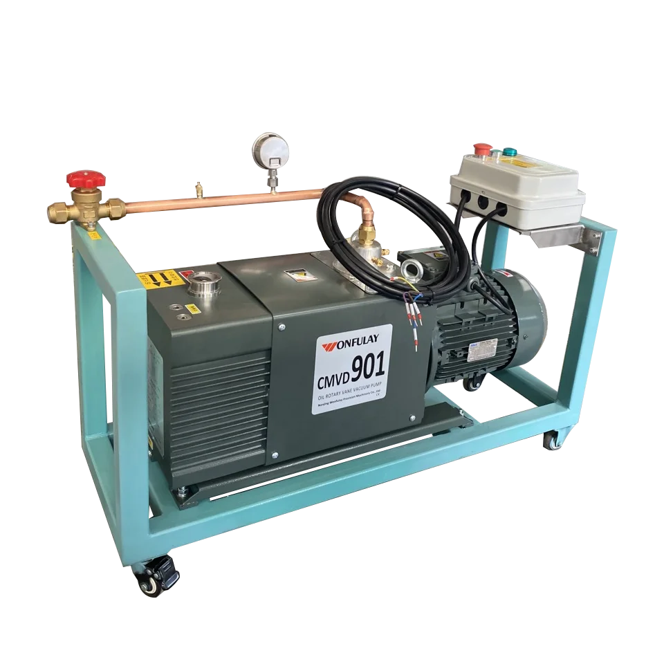 R600a R32 Refrigerant Gas Charging Station - PLC Dual Filling System