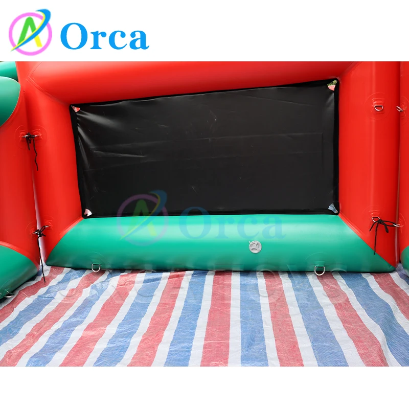 Inflatable Paintball Bunker Wall for Outdoor Archery Games