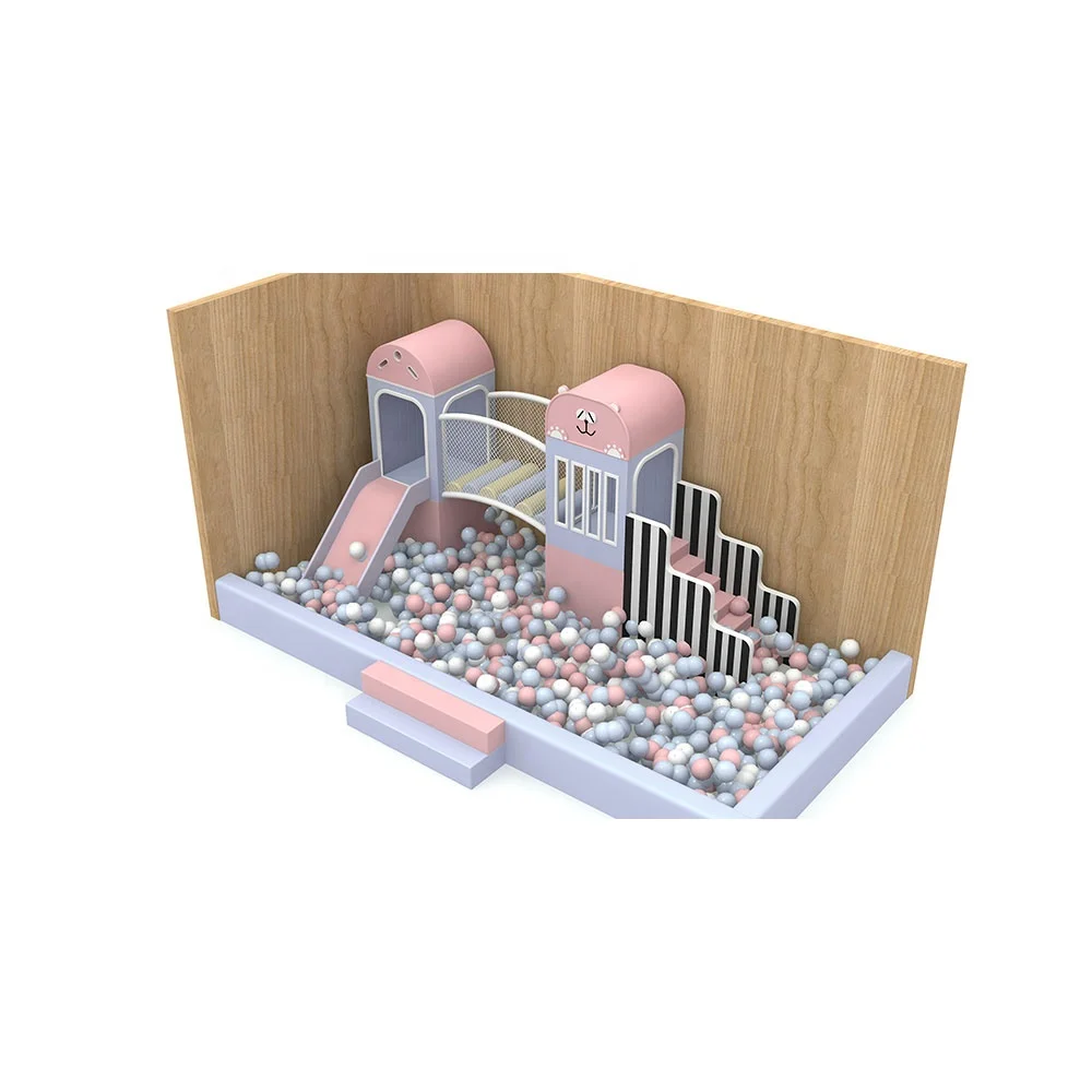 Customized design two floor climbing maze toddler soft play indoor ...