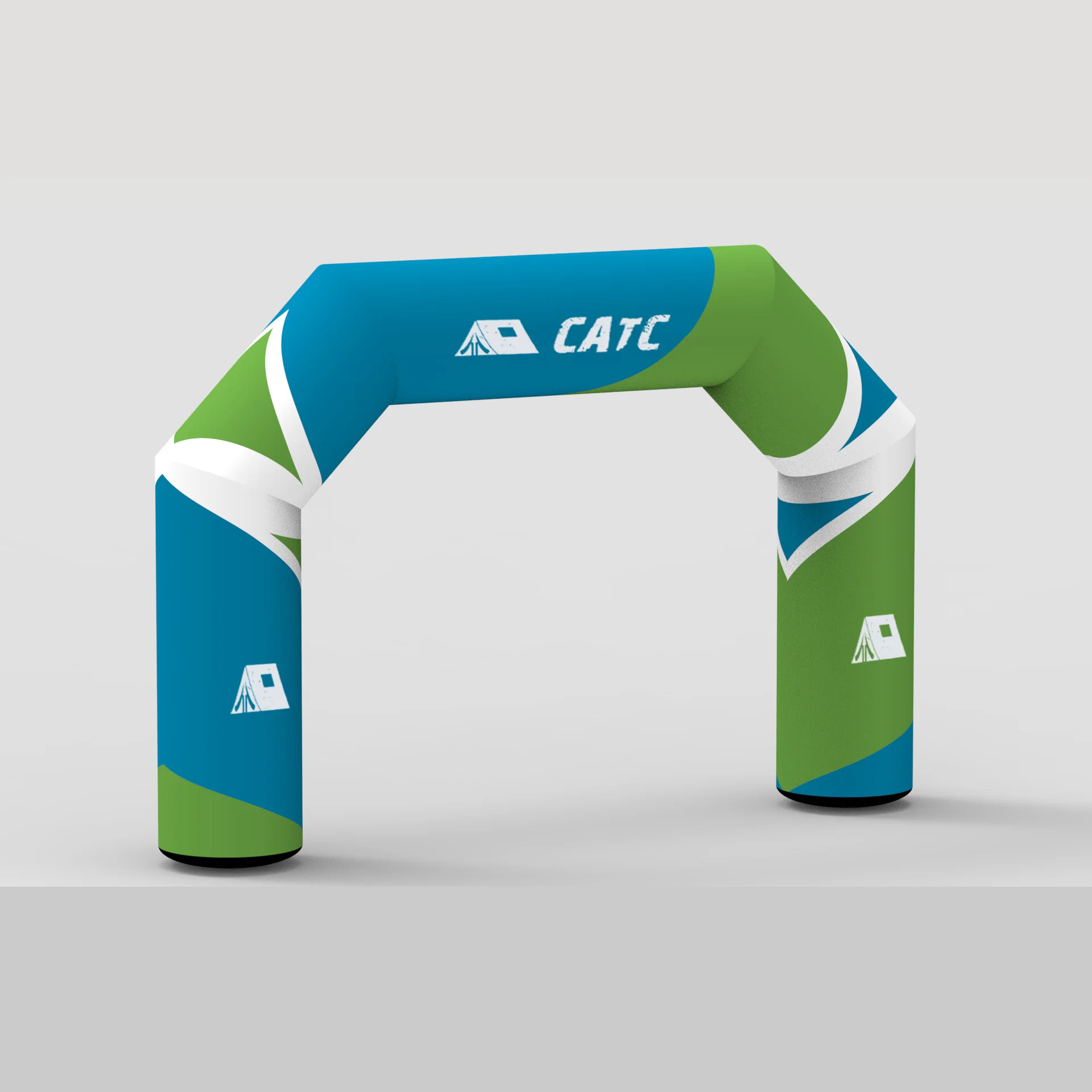 CATC Outdoor Event Finish Line Inflatable Race Start Arch 400D Dacron ...