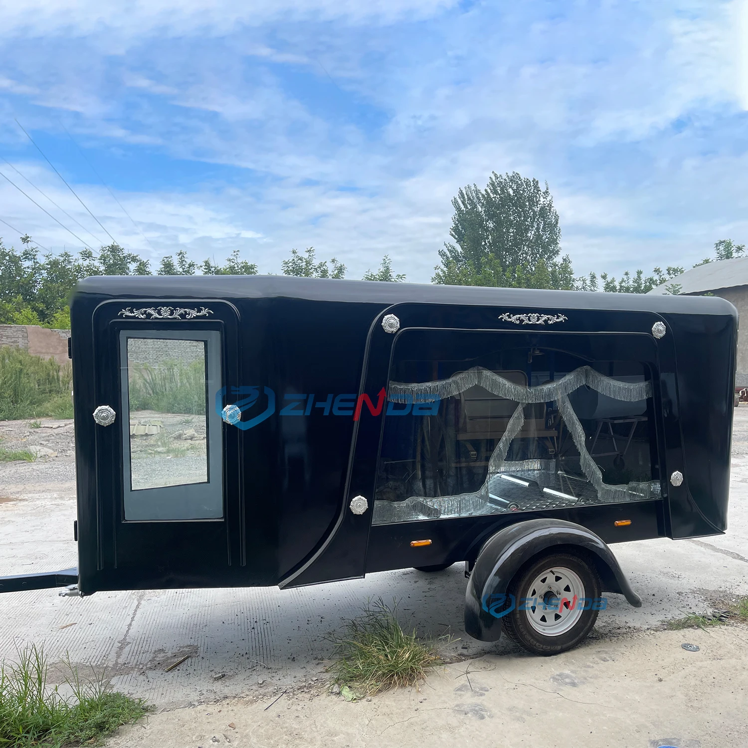 Custom-Made Funeral Car Coffin Newly Designed Zhenda Funeral Hearses ...