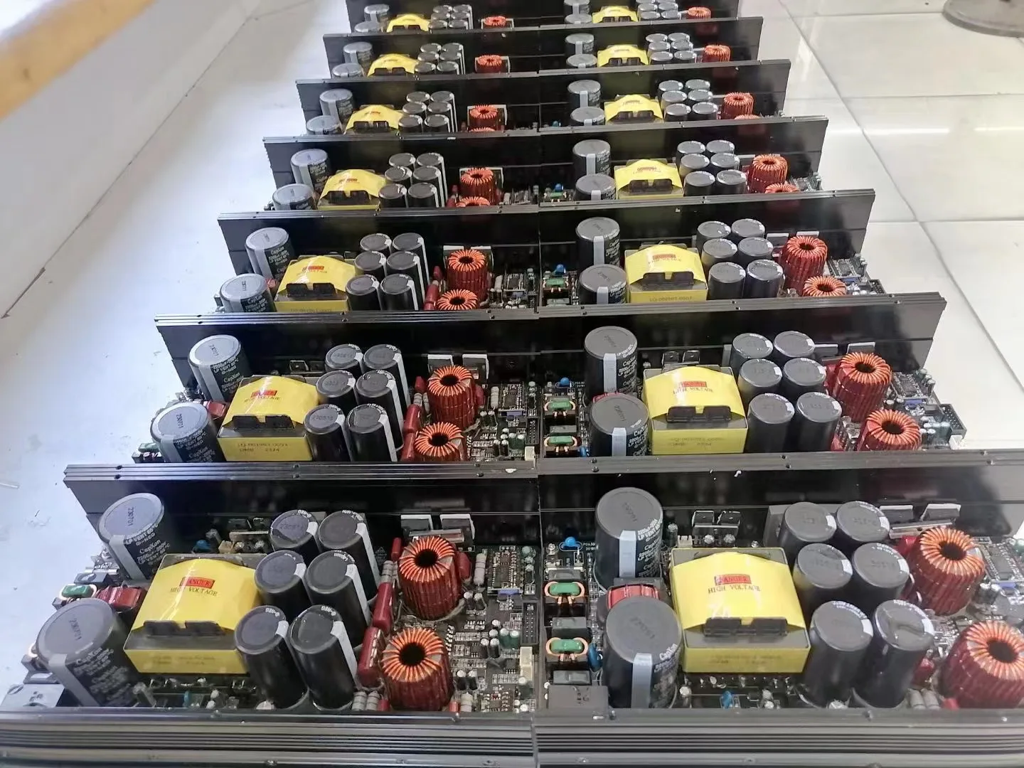 220w App Single Channel Active Power Class H Ab Line Array Speaker Box ...