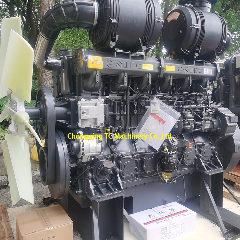 SDEC/Shangchai Factory Electric Diesel Generators with High Power 728kw 685kw 520kw 460kw Engine ...