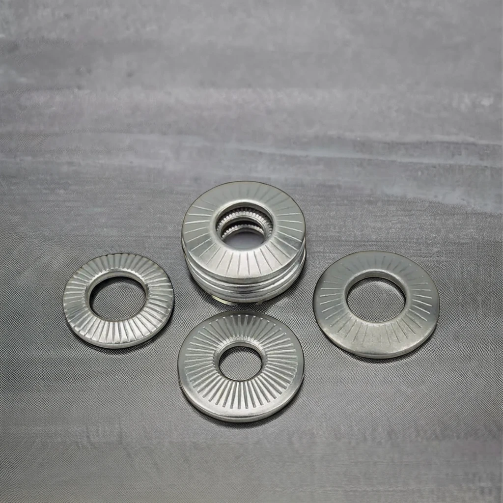 Conical Knurled Washer butterfly Grounding Washer Carbon Steel ...