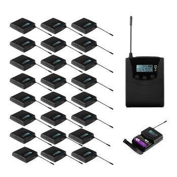 Portable Stereo Body Pack Audio Guide System 600 Series For Tour Guide ...