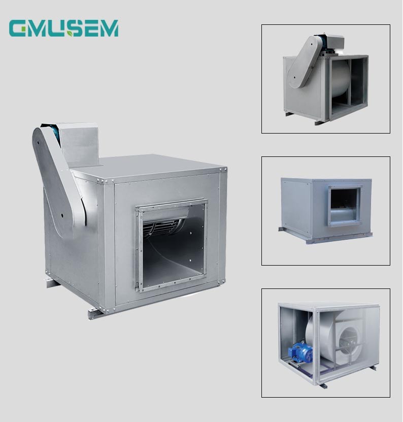 Ventilation Fan Cabinet Type Centrifugal Ventilation Box Type Low Noise ...
