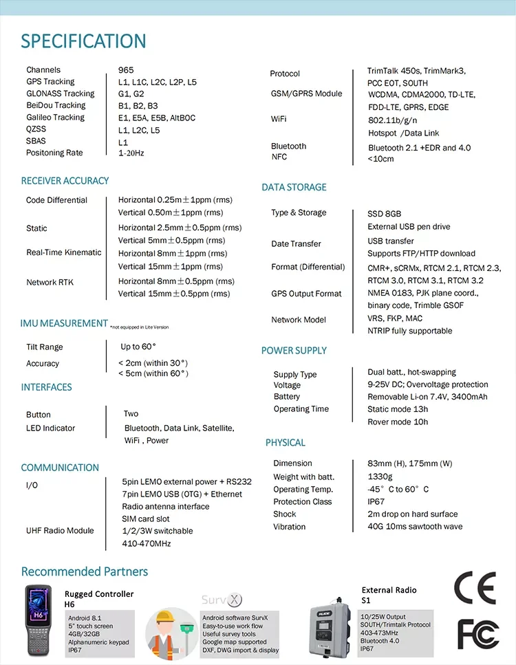 Ruide R90i Gnss Rtk Price Cheap Handheld Gps Survey Rtk Gnss Receiver ...