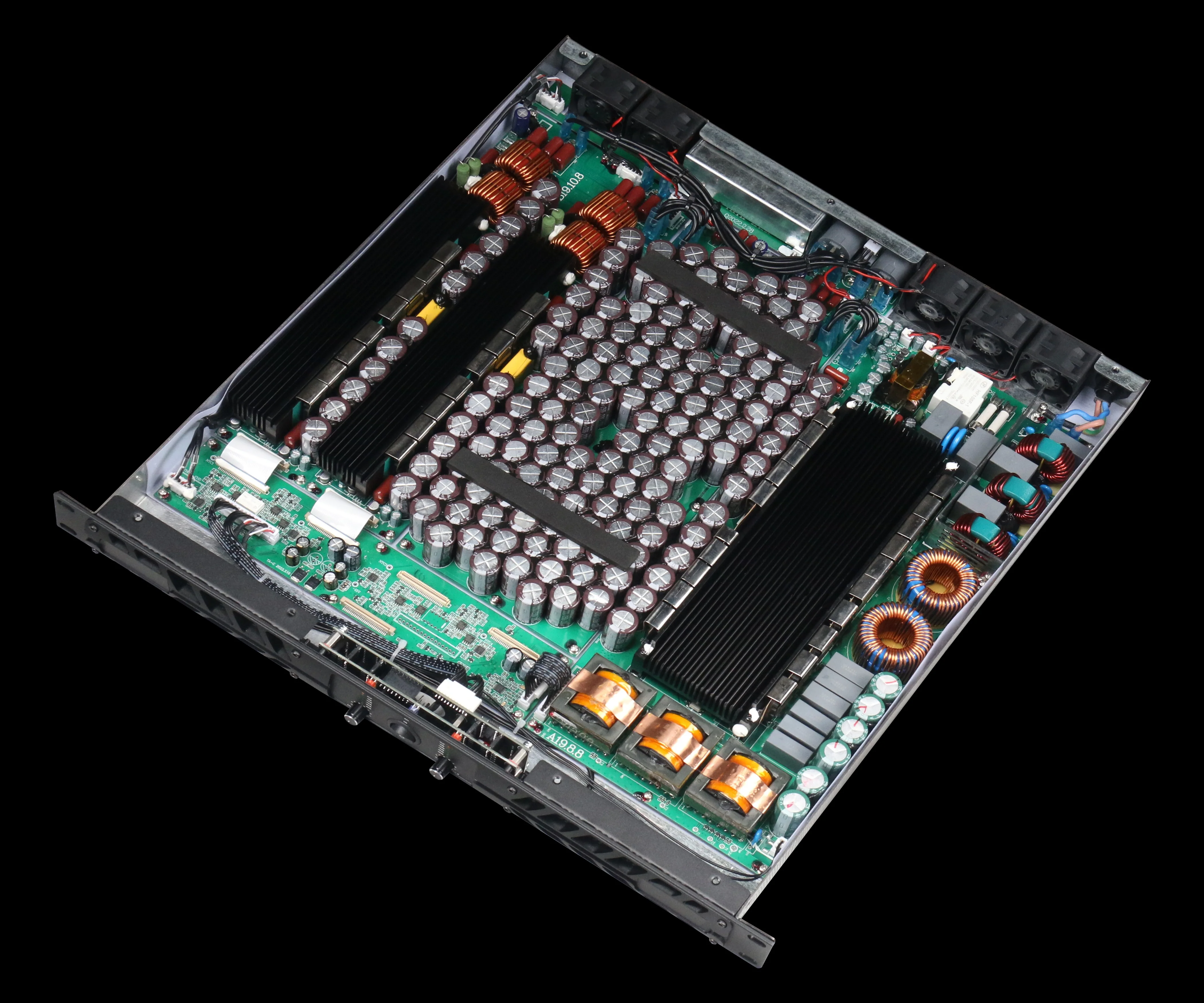 The Latest Model 1u Digital Power Amplifier,2 Channels 4500w,With Pfc ...