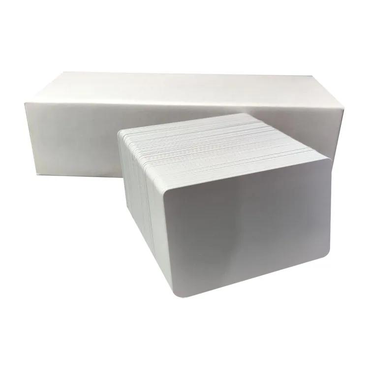 Printable Cr80 Sublimation Plastic White Id Business Blank Pvc Card ...