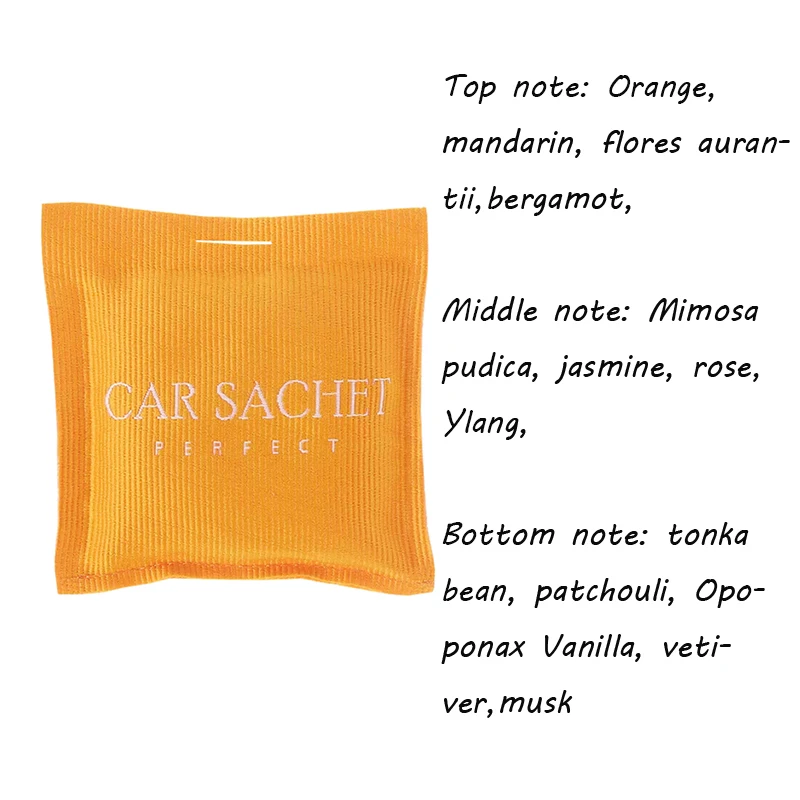 Luxury Gifts Car Perfume Sachet Custom Logo Fragrance Beads Sachet ...