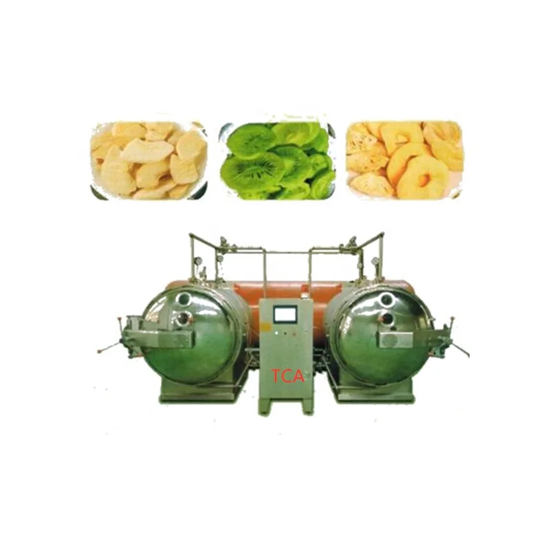Vacuum Puffed Fruit and Vegetables Explosion Puffing Drying Machine ...
