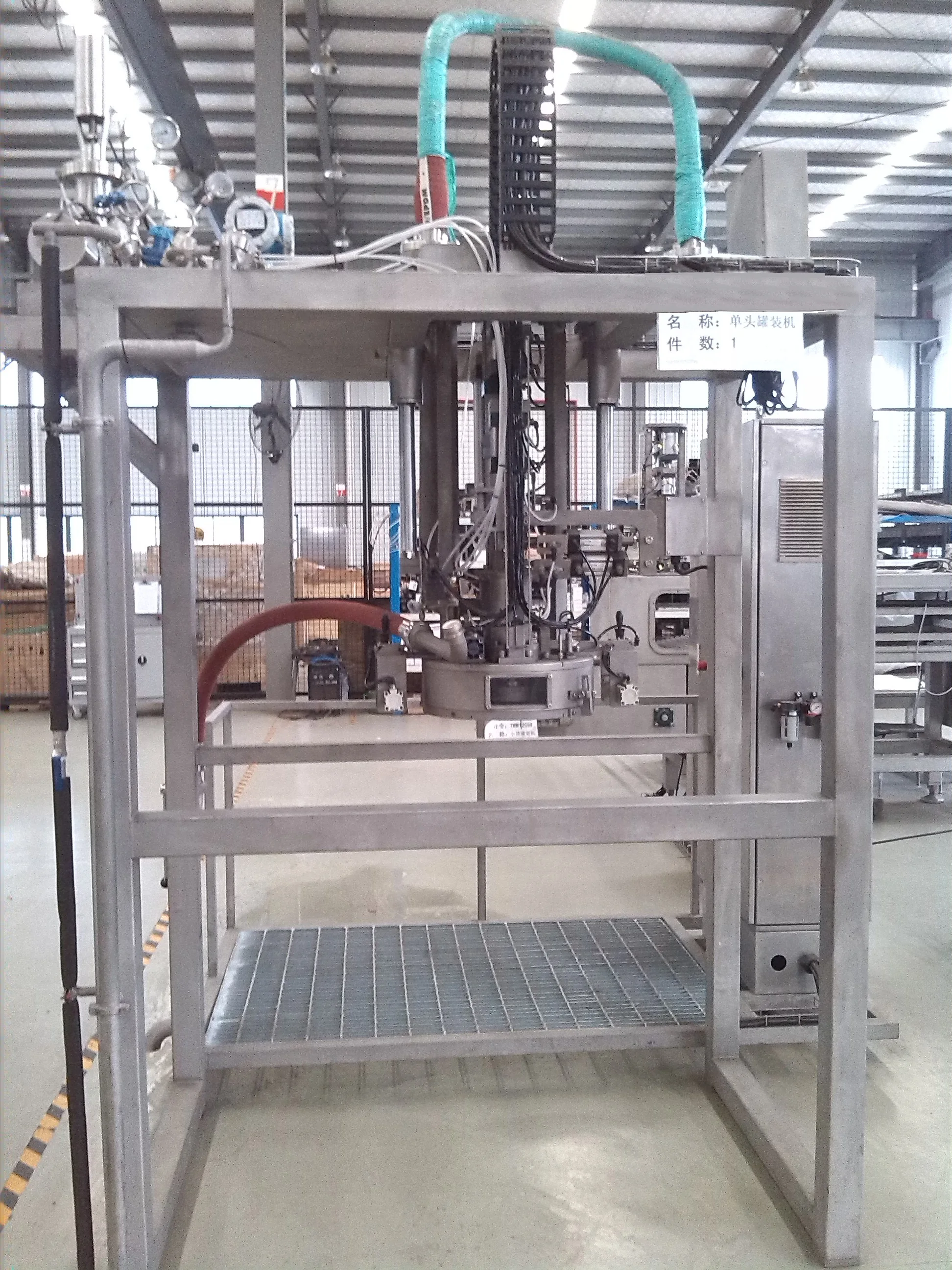 Low Price Aseptic Filling Semi Automatic Filling Machine Big Drum ...