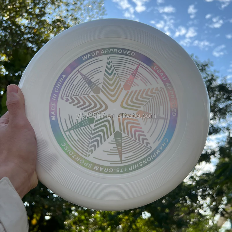 WFDF Certified 175g Flying Disc - Custom PE Plastic Sport Disc