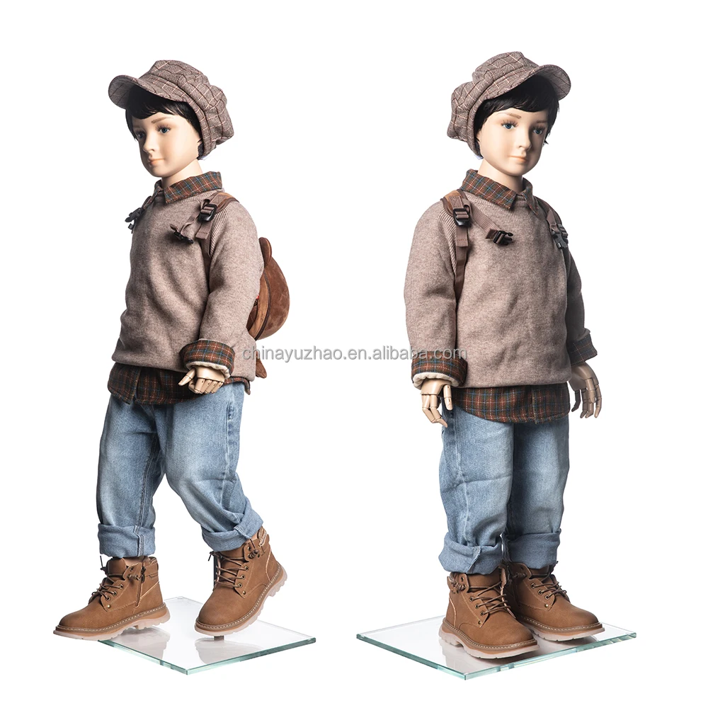 Km03 Full Body Movable Child Display Mannequin Skin Color Realistic ...