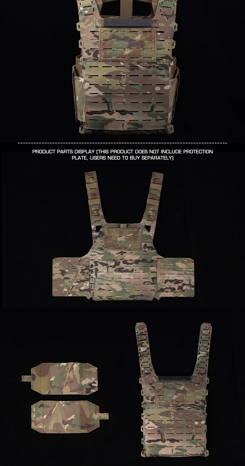 Wosport Cordura Lightweight Sf Plate Carrier Quick Release Outdoor Vest ...