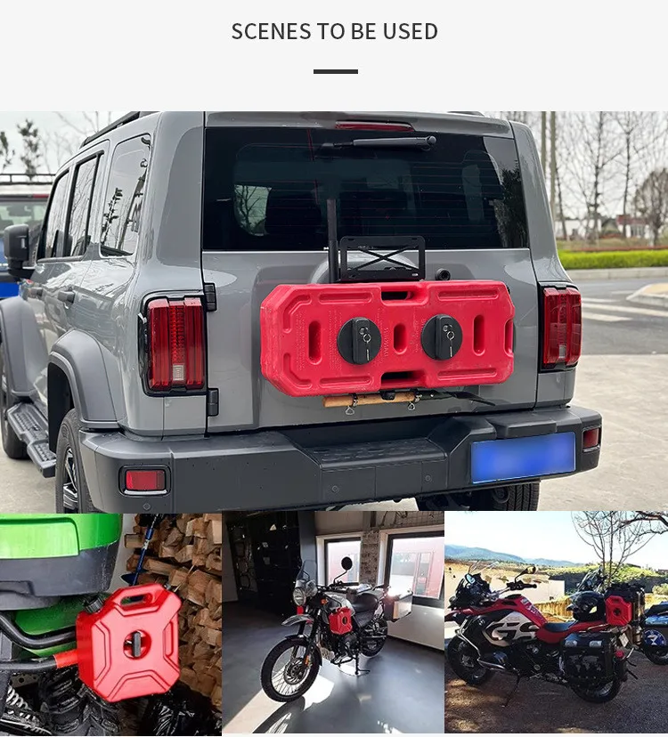 5L Petrol Jerrycan - off-Road Fuel Tank Storage Solutions