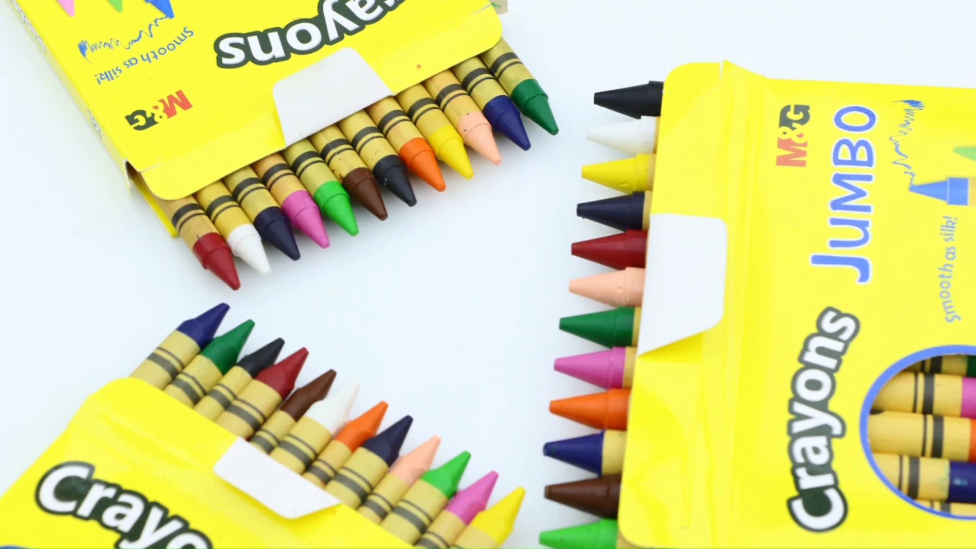 Children Arts Supply 12 Colors Non-toxic Round Crayons Set - Buy ...