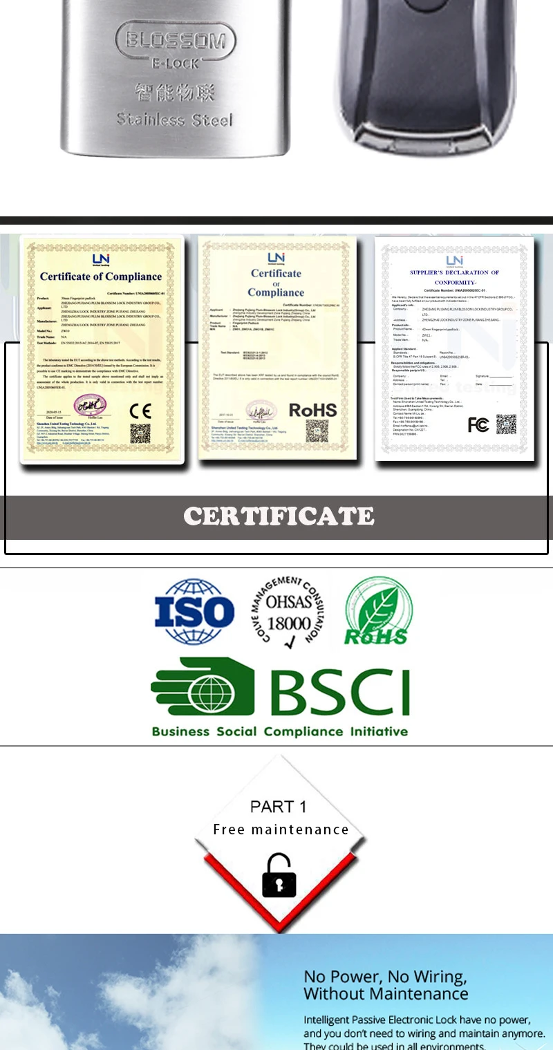 Telecom Base Station Logistic Padlock - Standalone Locks