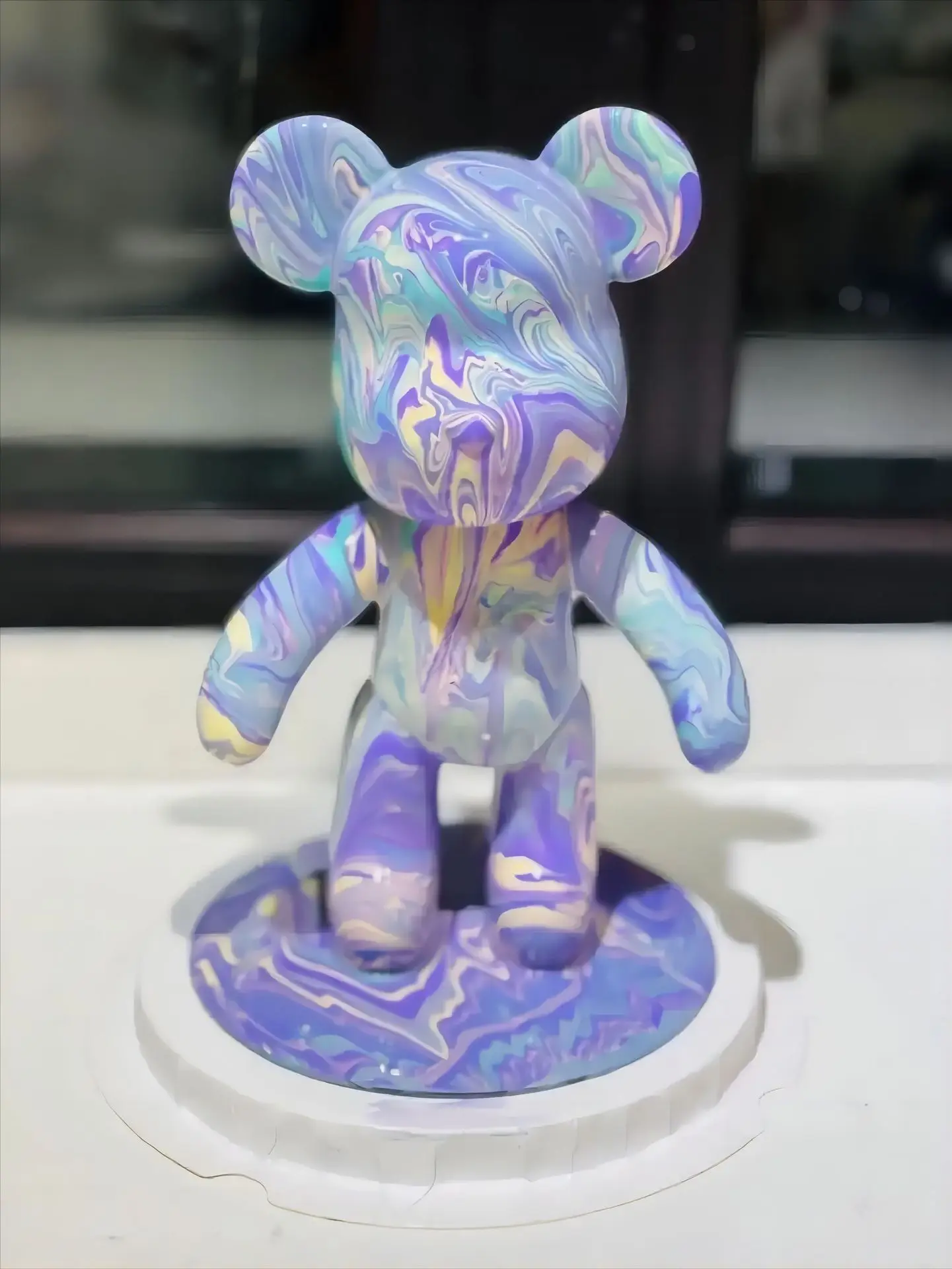 Hot Sale DIY Fluid Resin Bears Handmade Animal Pattern Crafts Wholesale ...