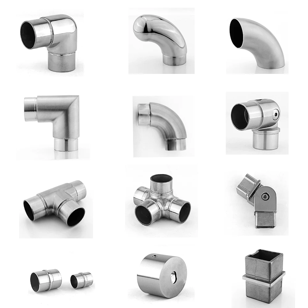 Handrail Accessories - Durable 304 and 316 Stainless Steel