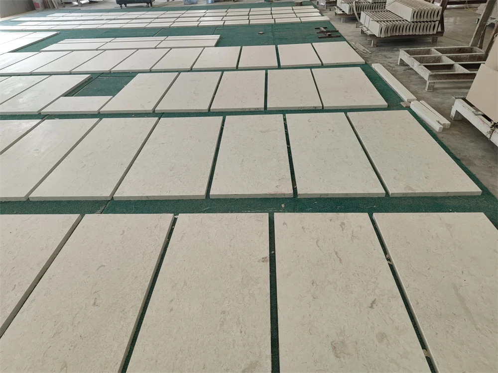 Shell White Limestone Wall Panelling - Durable & Stylish