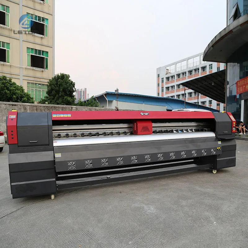 High-accuracy 3200mm Large-format Automatic Inkjet Printers Banner ...