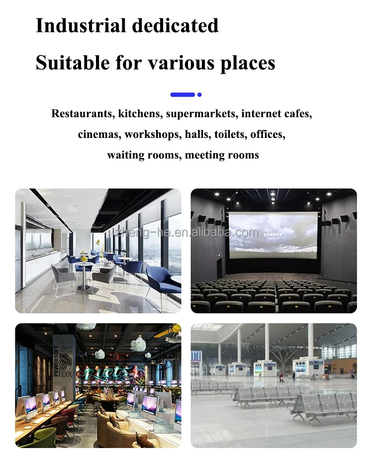 10 Inch Ceiling Exhaust Fan 300*300 Ventilating Fan/hotel Room Fan ...