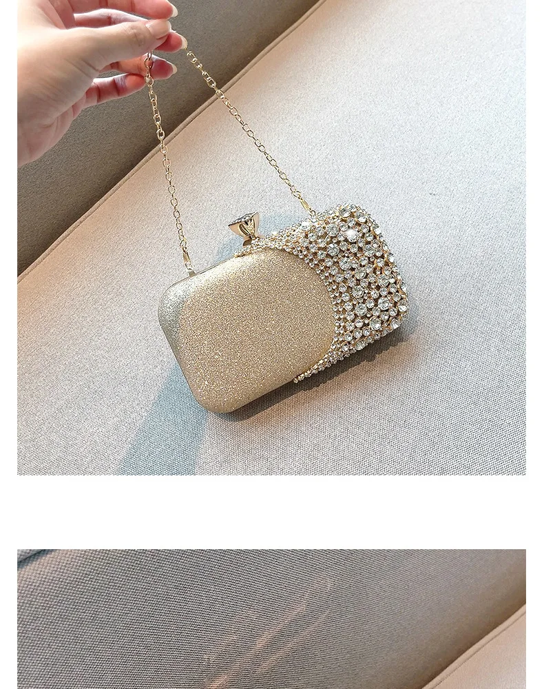 Elegant Rhinestone Evening Purse for Women - Luxury Handbag