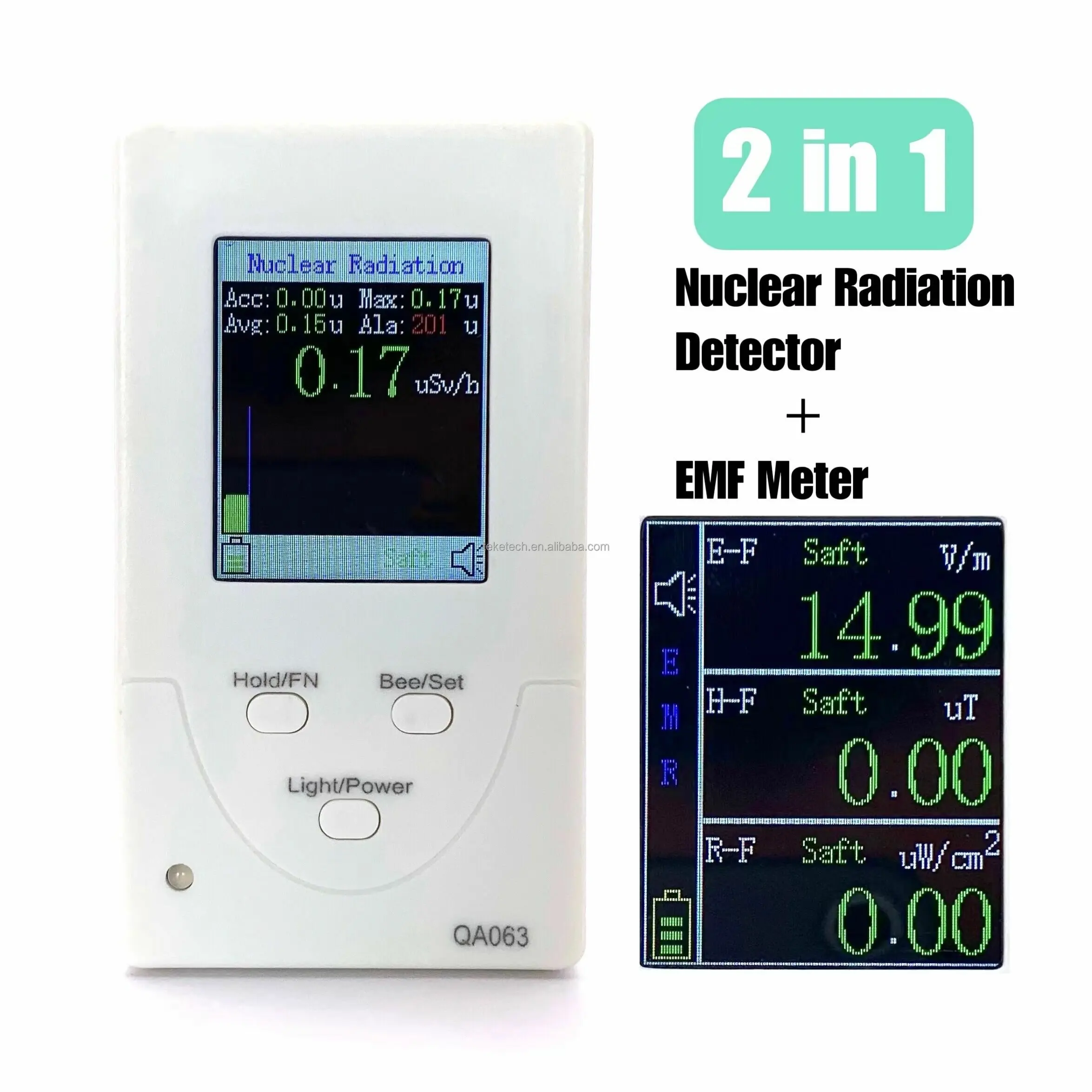 Electromagnetic Radiometer Radiation Dosimeter Geiger Counter Nuclear ...