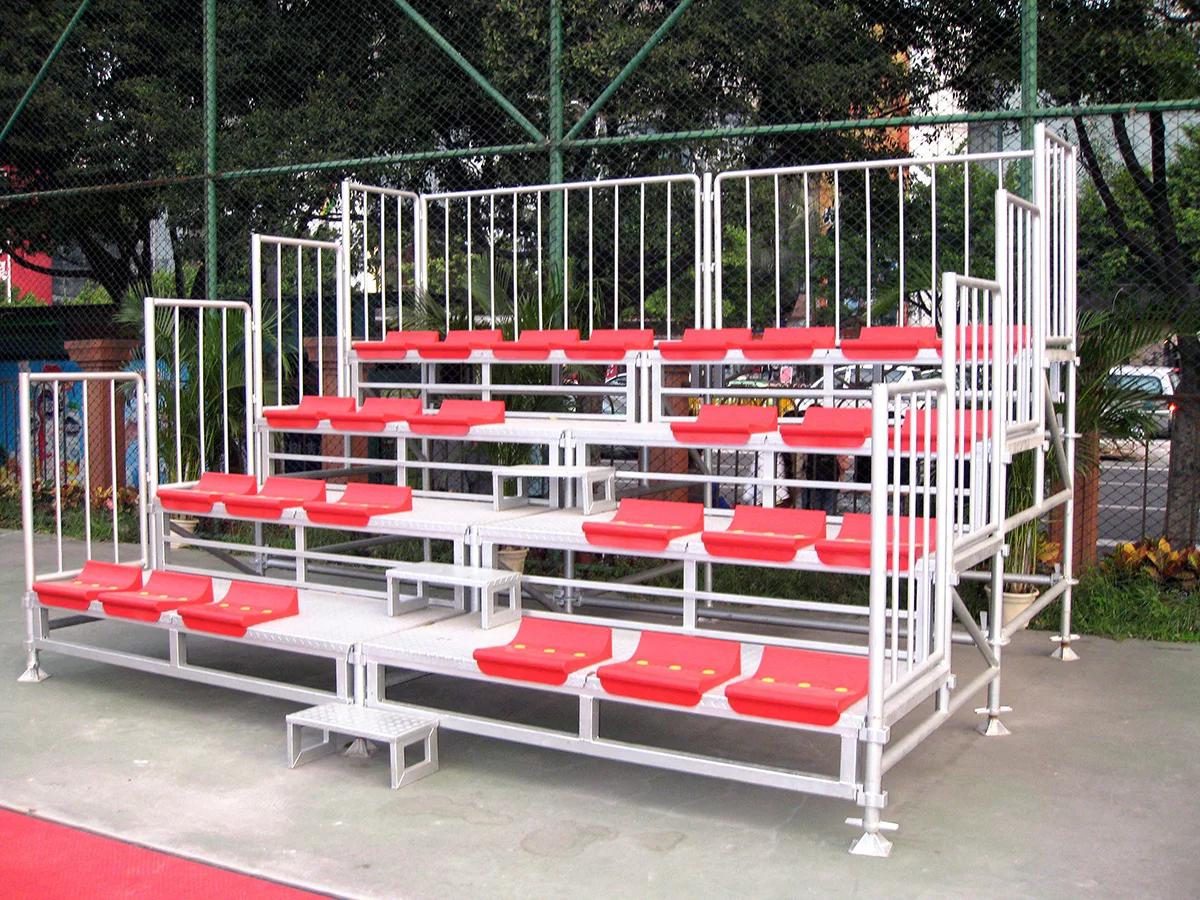 Grandstand Seating - Portable Basketball and Football Stands