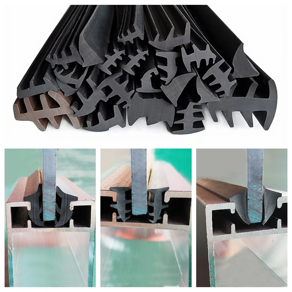 Epdm Rubber Sealing Strip And Aluminum Window Seal 3 M Self-adhesive ...