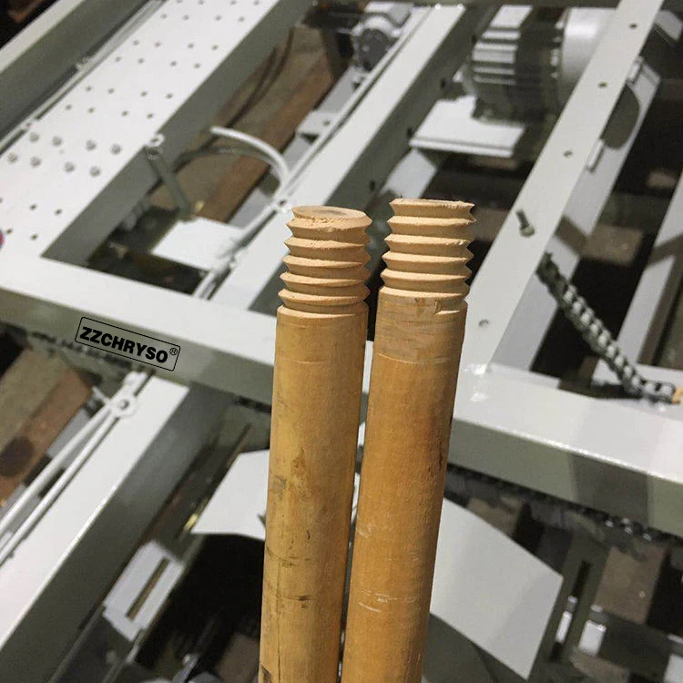 Automatic Rounding Wood Stick Screw Cutting Machine