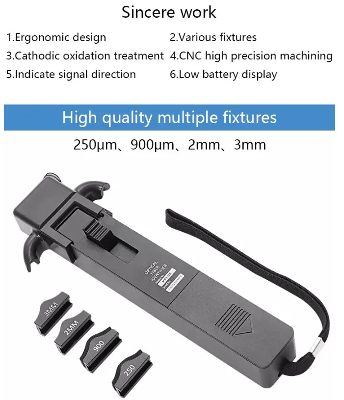 Fiber Optic Test Equipment Fiber Identifier For Optical Fiber ...