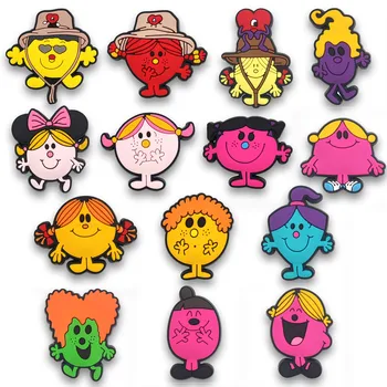 Mr Men And Little Miss Croc Charms Christmas Bad Bunny Clog Charms ...