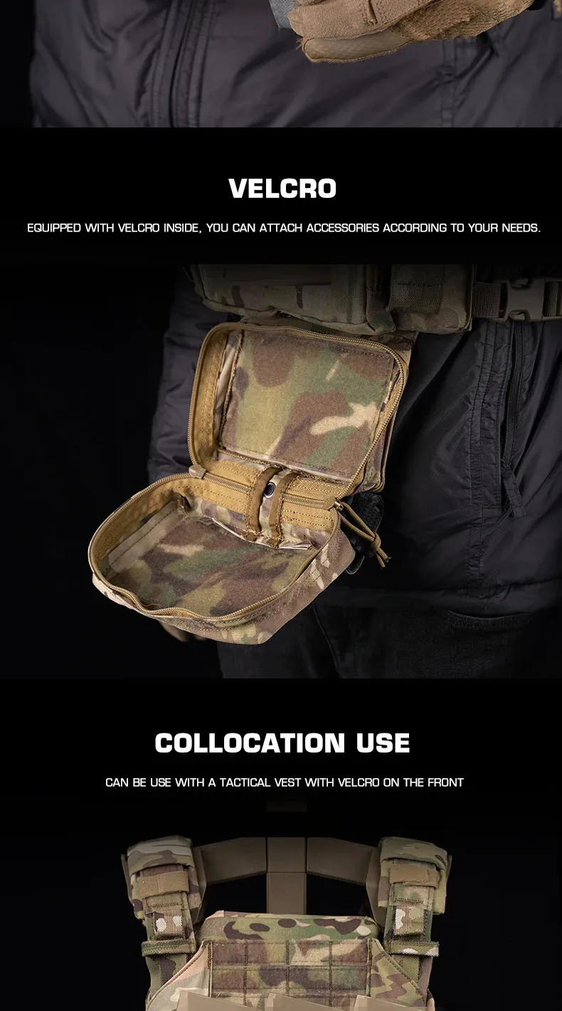 D3crm Chest Rig Set Cordura Chest Rig With Drop Pouch And 5.56 Triple ...