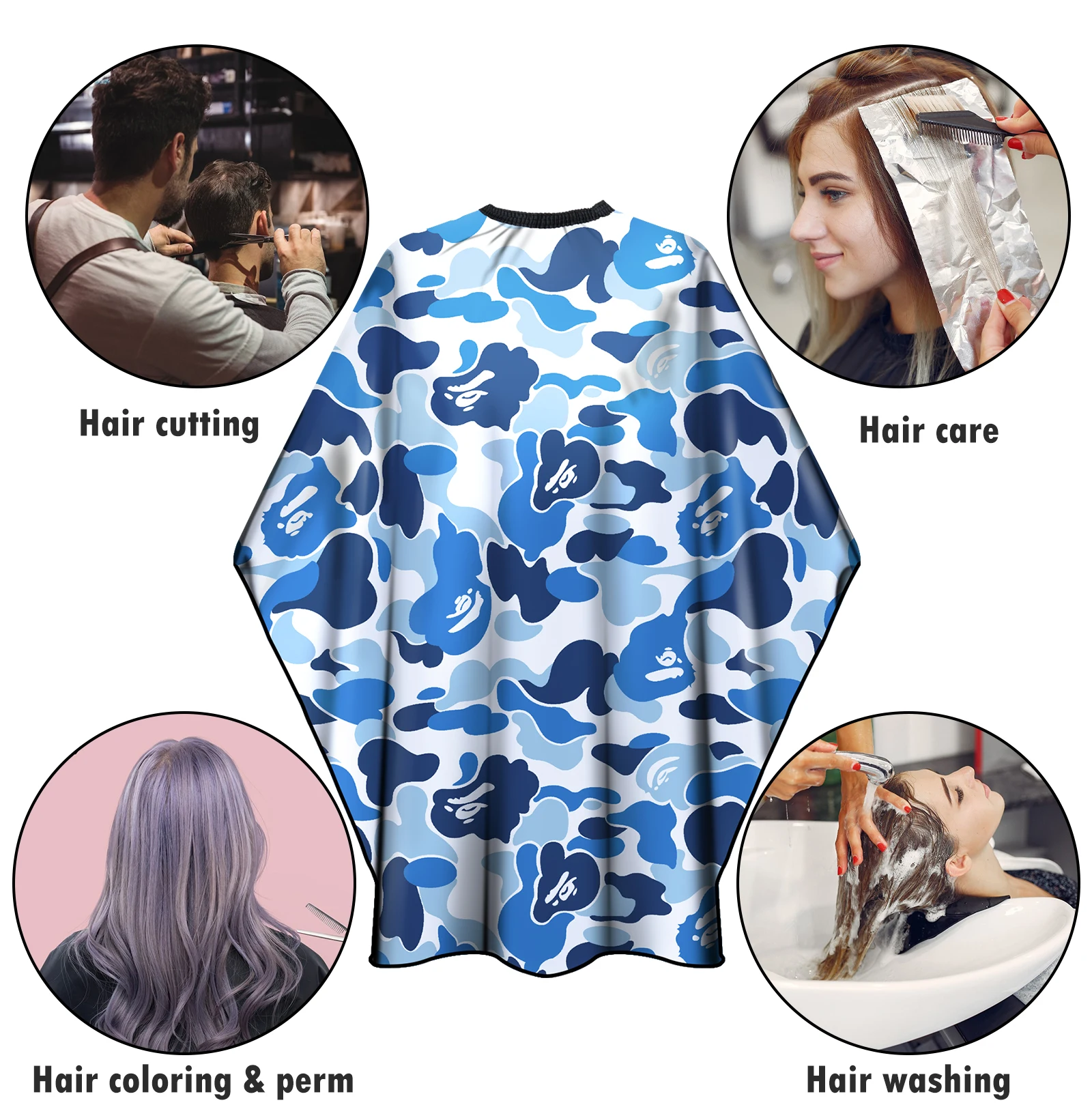 Custom Barber Capes - Durable, Waterproof, and Stylish